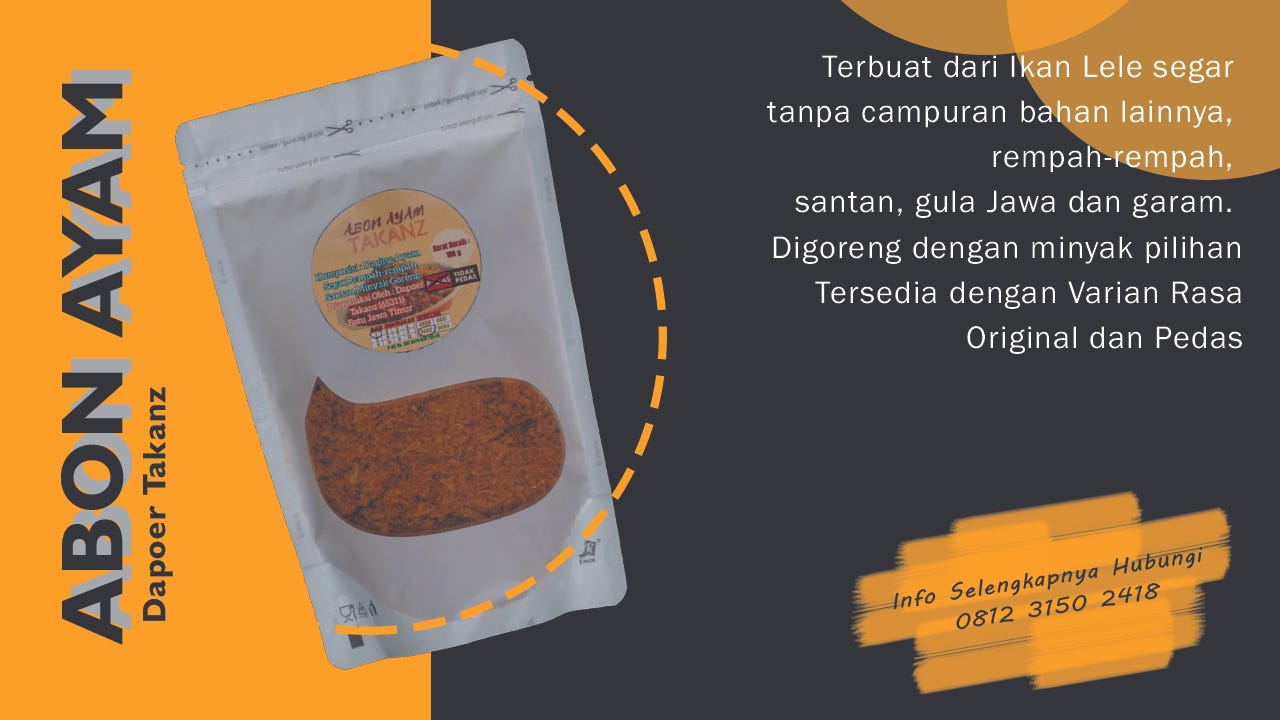 Produk ini sangat bagus dan menarik - Abon Ayam Pedas - Medium