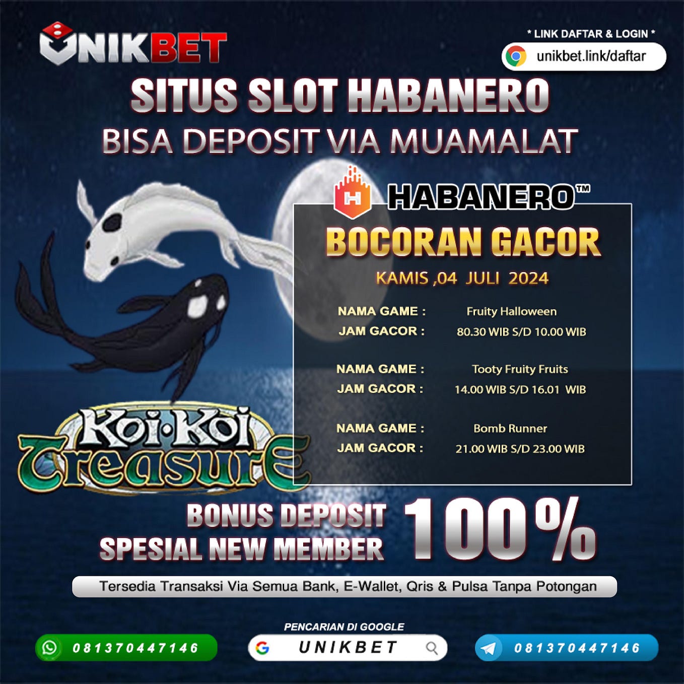 UNIKBET Link Slot Habanero Ada Bisa Deposit Bank Sultra | by unikbet slot habanero | Medium