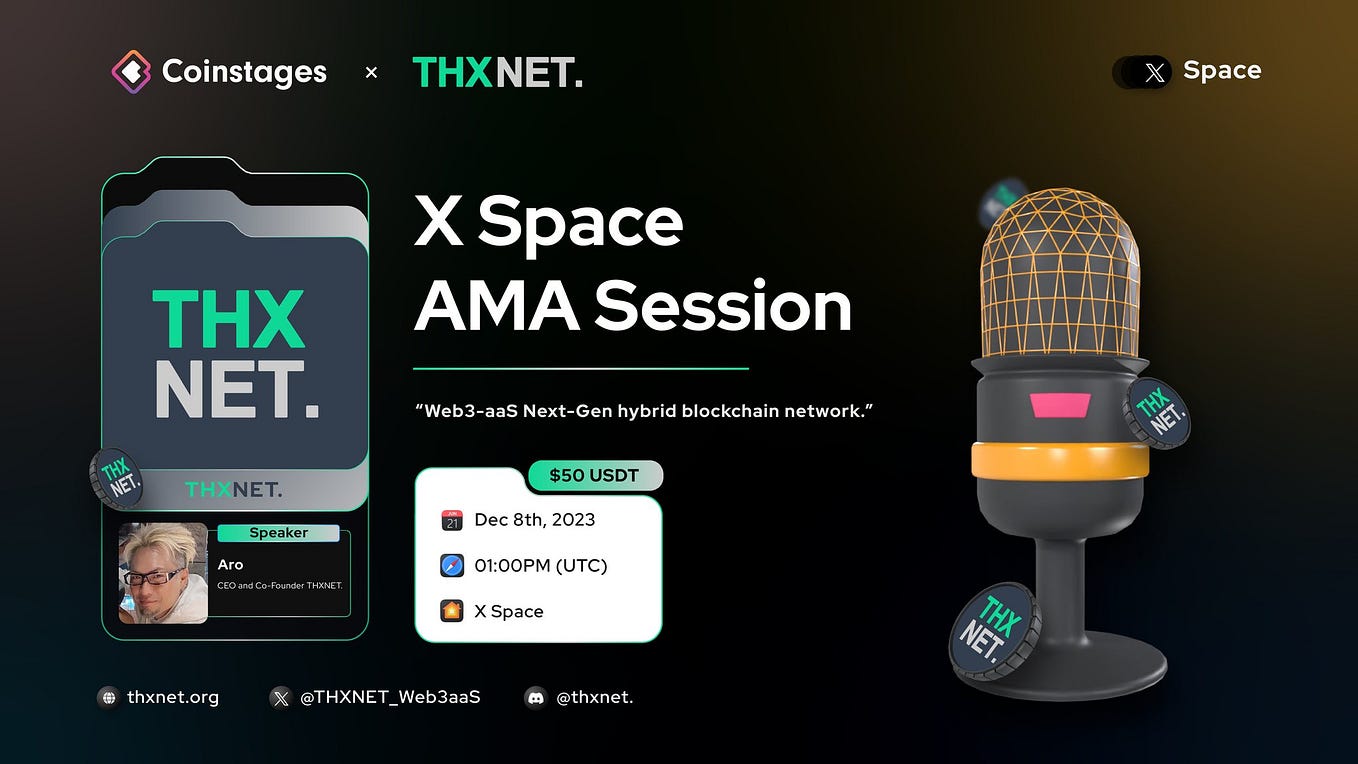 AMA Recap. Everything You Need To Know About THXNET. | by thxnet_web3aas | Medium