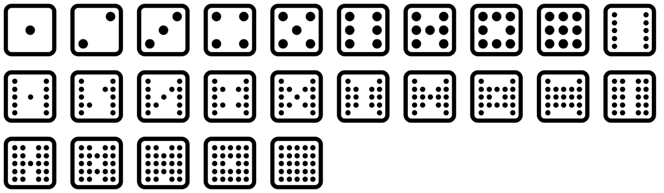 Drawing Dotted Die Faces with SwiftUI-Part 1 | by Thane Heninger | Medium