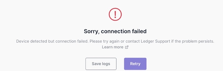 WEBSOCKET ERROR IN LEDGER LIVE - James Franklin - Medium