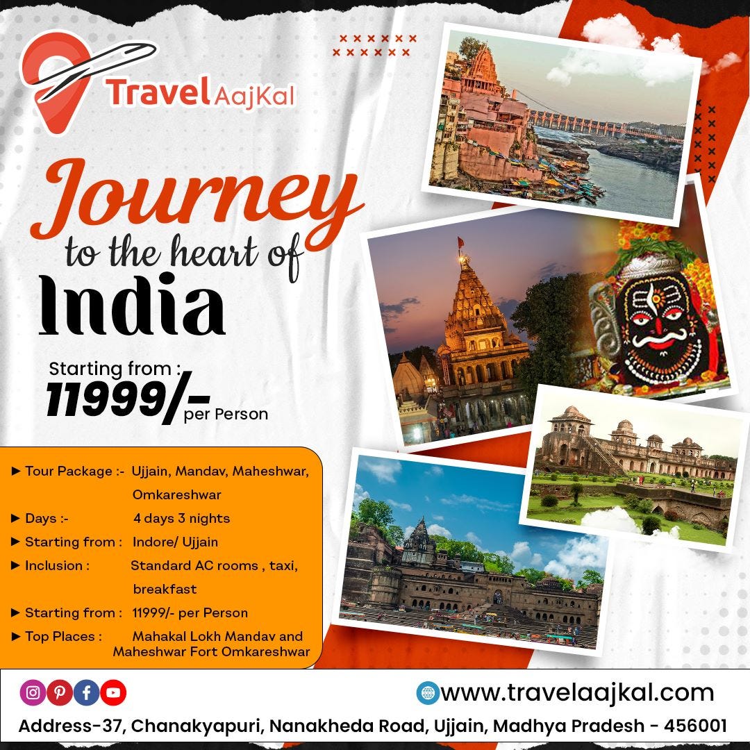Mp Jyotirlinga Tour | Travel Aajkal - Tour and Travel Agency in Ujjain ...