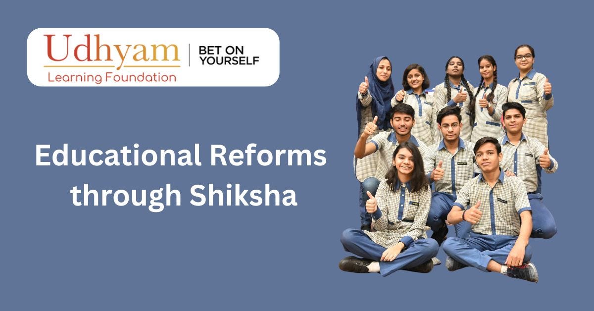 Empowering India’s Youth: The Role of Udhyam Learning Foundation | by ...