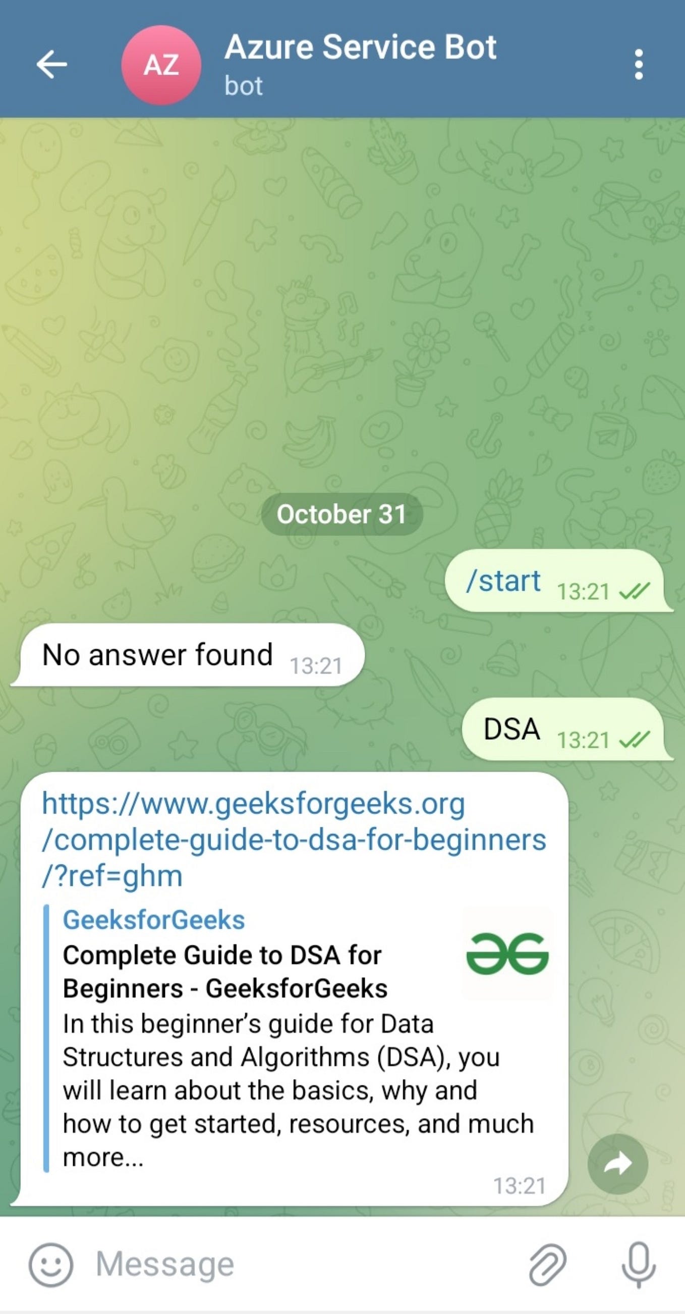 Chatbot using Azure Language Service | by Keerthana Sathish | Medium