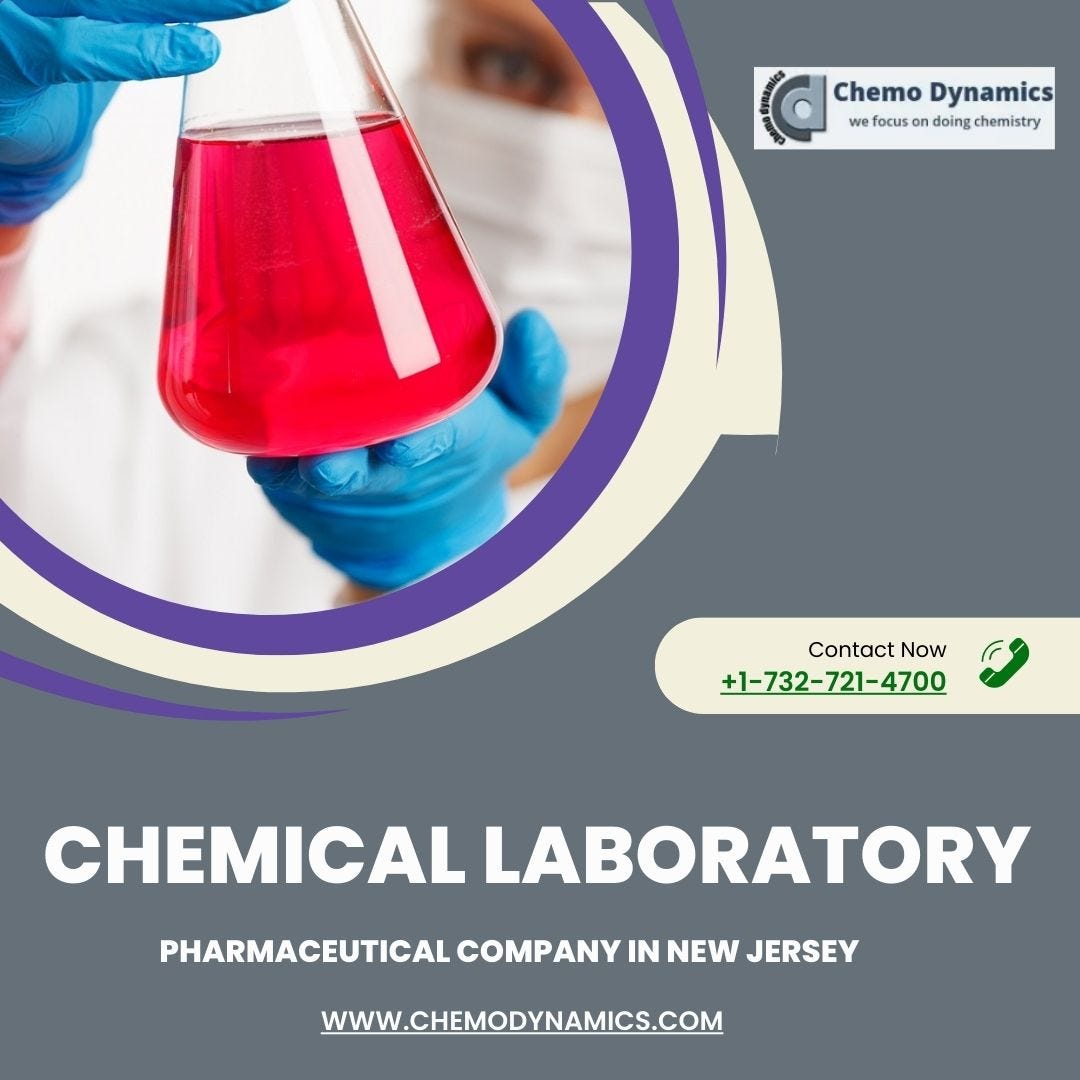 Best Pharmaceutical Company in New Jersey | by Chemodynamics | Nov ...