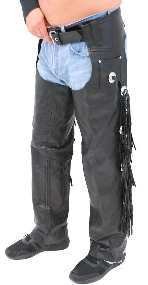 Redefining Fashion Norms with Gay Men In Leather Chaps | by Leather ...