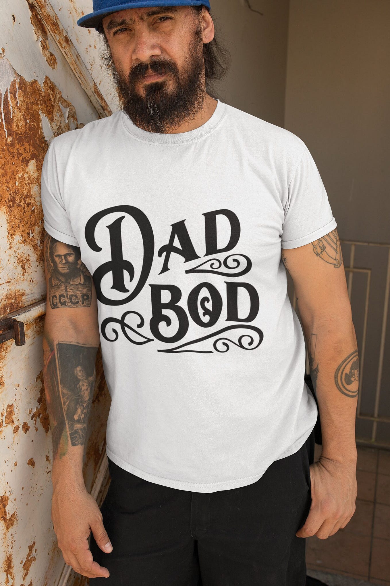 Dad Photo Mug PNG File for Sublimation. Dad Blue 5-Photos Grid Mug ...