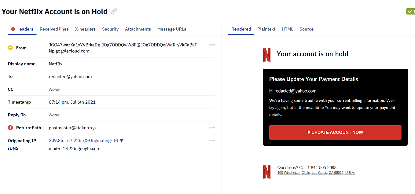 Try Hack Me | Phishing Analysis Tools | Phishing Case 2 - Lixin Zhang ...