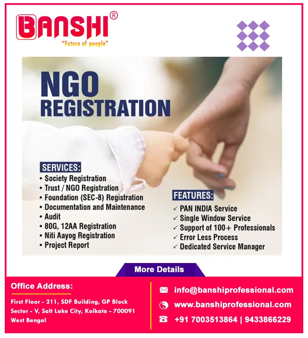 NGO TRUST REGISTRATION ONLINE FOR THE BENSHI PROFESSIONAL | by Banshi ...
