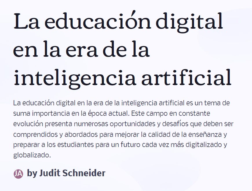 La robótica y la inteligencia artificial en la educación | by ECONOTAS | Medium