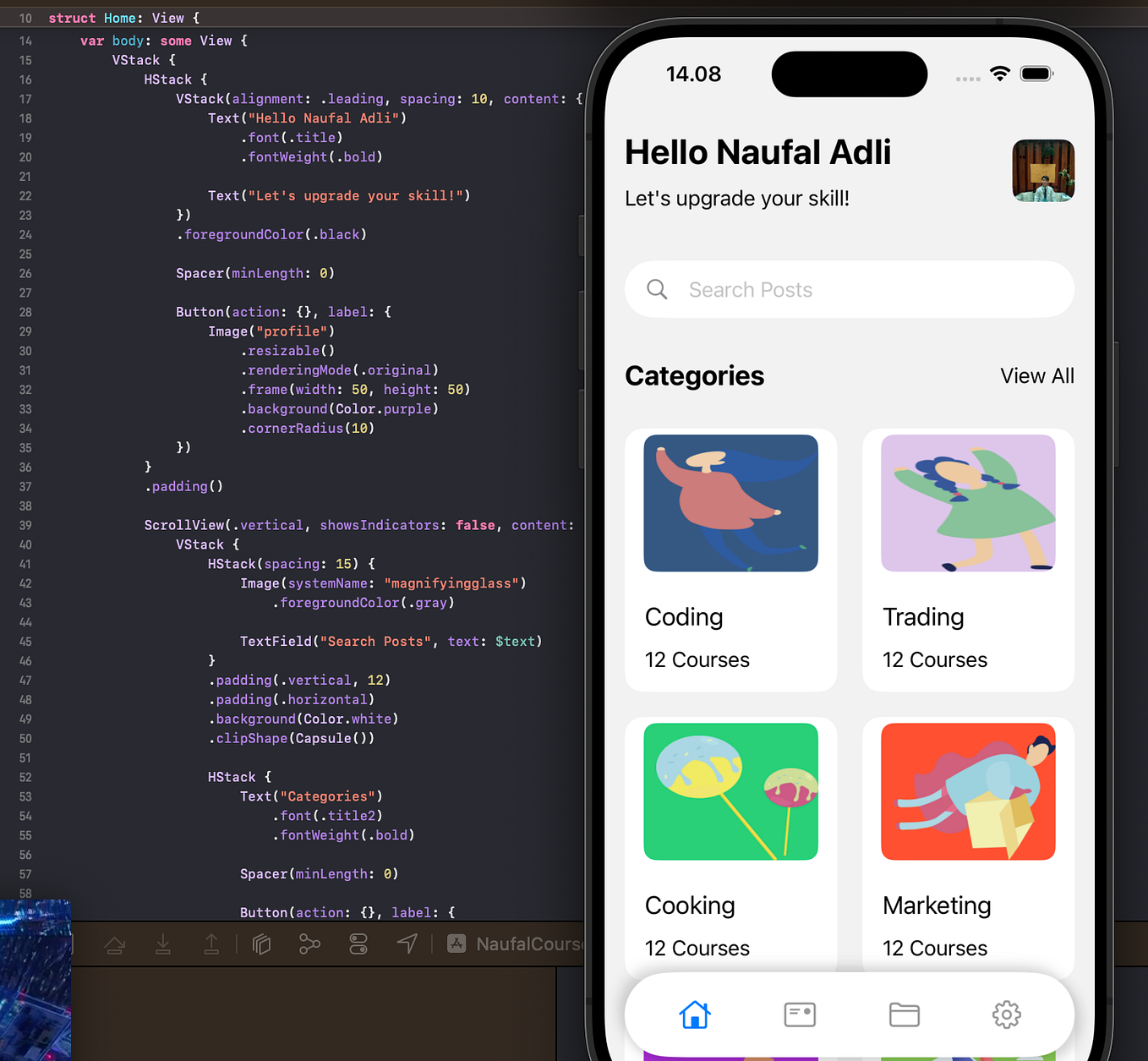 View State Management: Enum vs Properties in SwiftUI | by Nicolle Policiano | Policiano | Mar ...