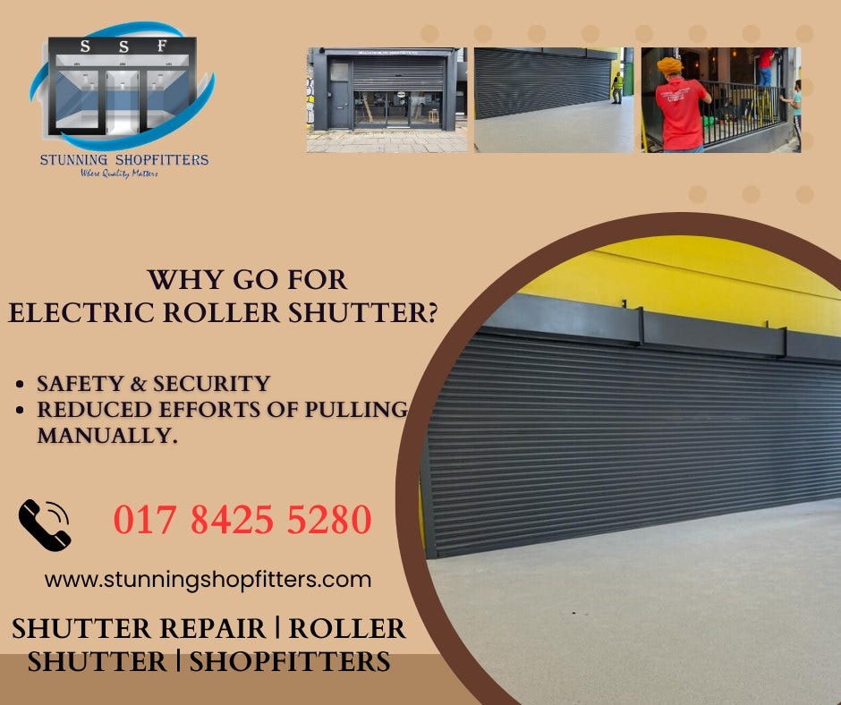 Significance of Roller Shutter in Your Shop | by Stunning Shop Fitters | May, 2024 | Medium