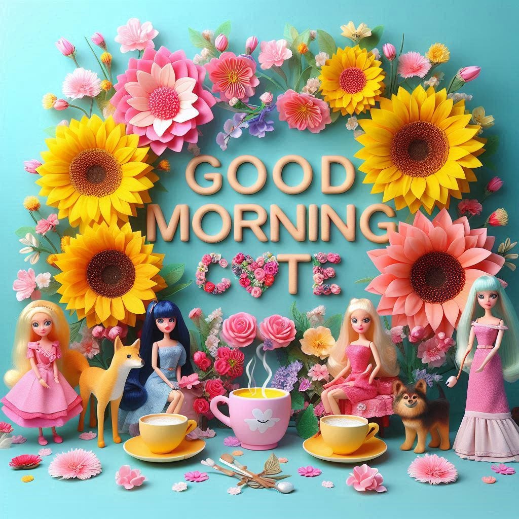 How to start a morning without blue flowers? Morning with blue flowers ...