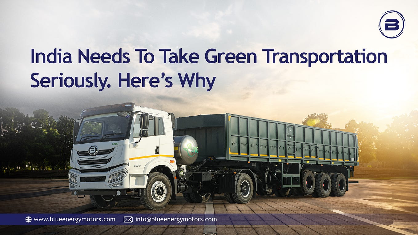 Green transportation — India’s Trump Card for a Carbon Neutral Future ...