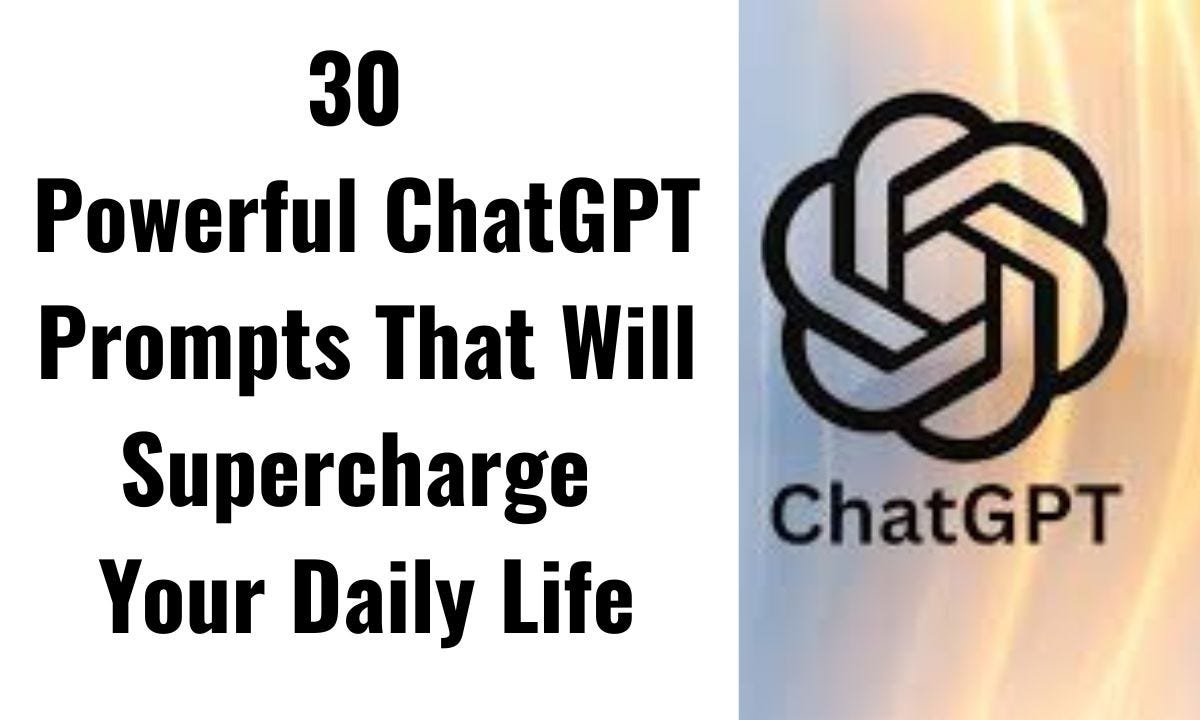 Great , you need more ideas https://medium.com/@learnwithsam/30-powerful-chatgpt-prompts-that ...
