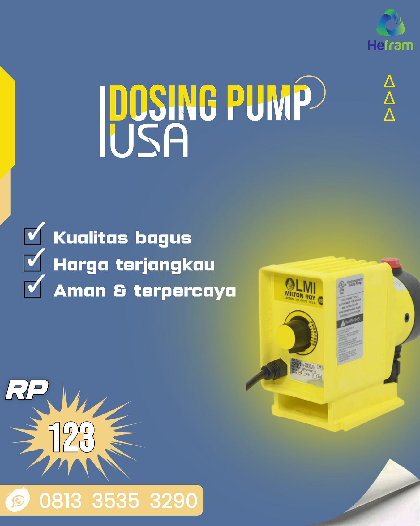 Dosing Pump Red Sea - Aggil Hefram - Medium