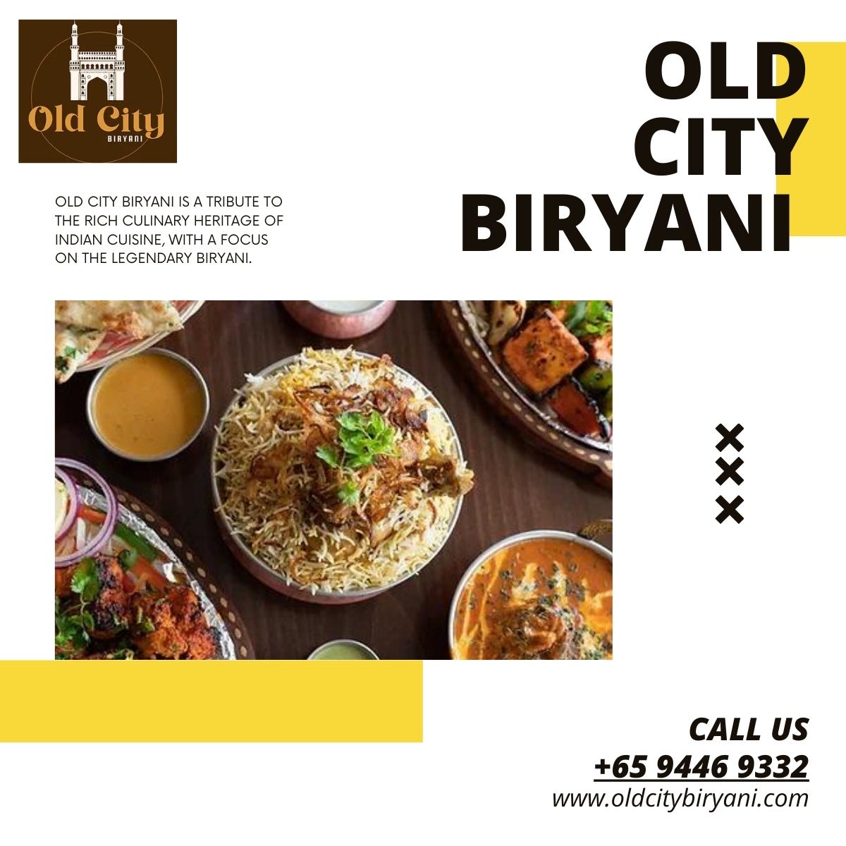 Old City Biryani offers the best biryani in Singapore - Old City ...