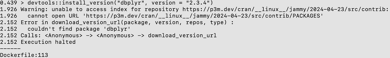 Error Message In Docker Ssl Certificate Problem Self Signed Certificate In Certificate Chain 6917