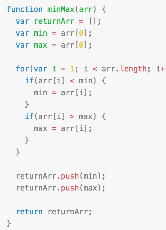 Create a function that takes an array of numbers. Return the largest ...