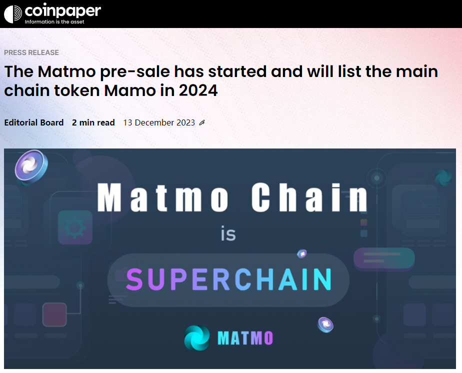 What is Mamo token？ - Matmo chain - Medium