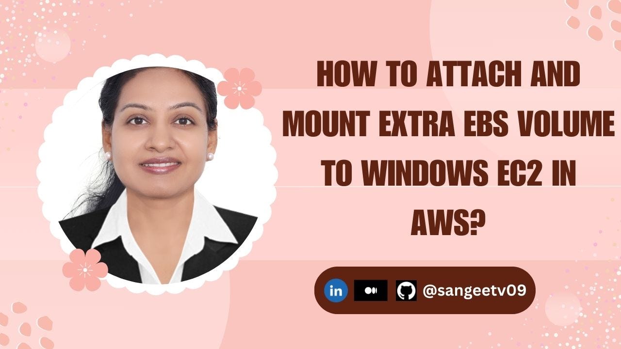Step-by-Step Guide: Extending EBS Volume Size in Linux for AWS EC2 Instances | by N V D ...