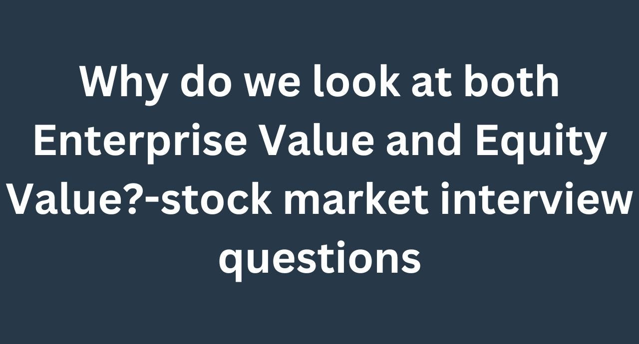 55 Capital Market Interview Questions (With Sample Answers) | by Shreya ...