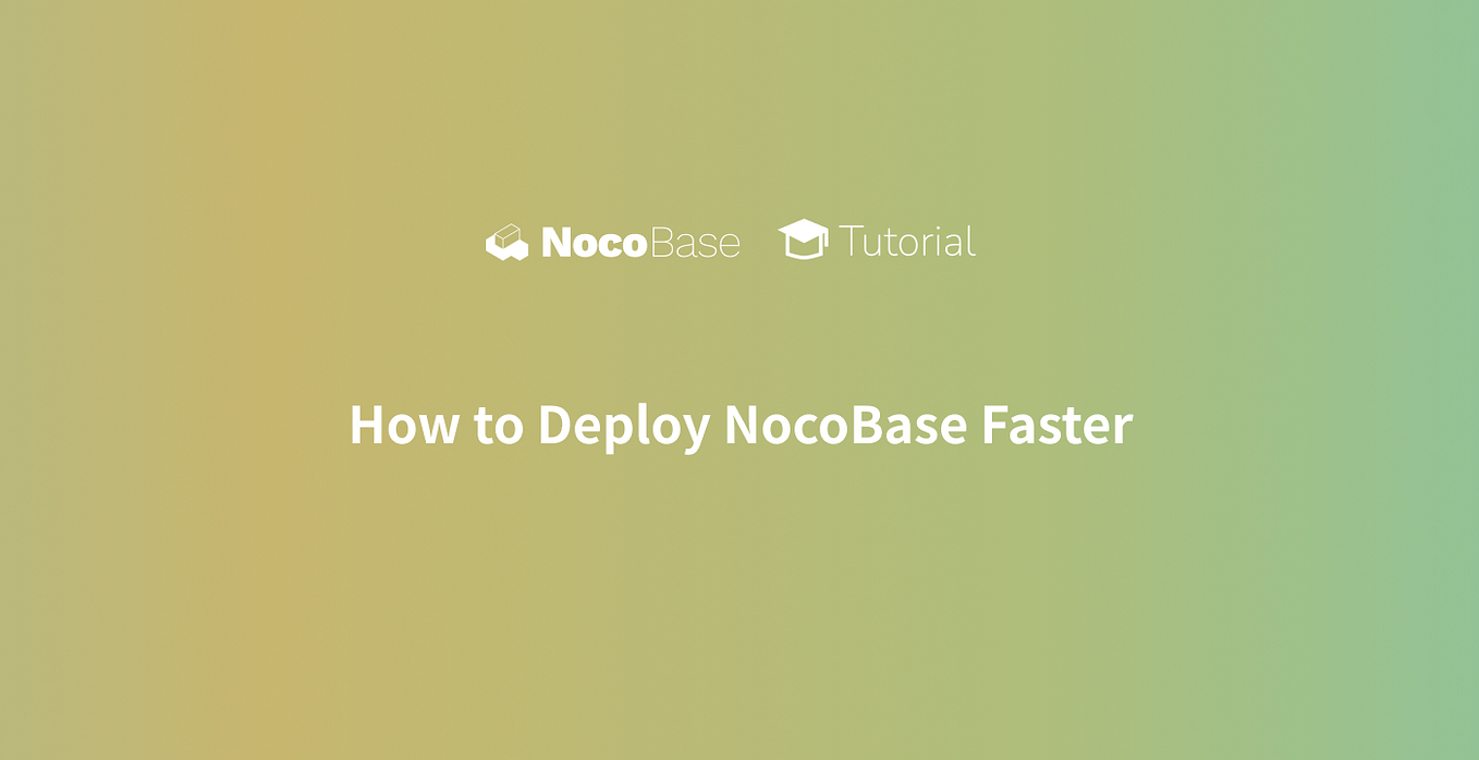 Open-Source No-Code/Low-Code Platform NocoBase v0.21: Multi-DataSource support for Charts and ...