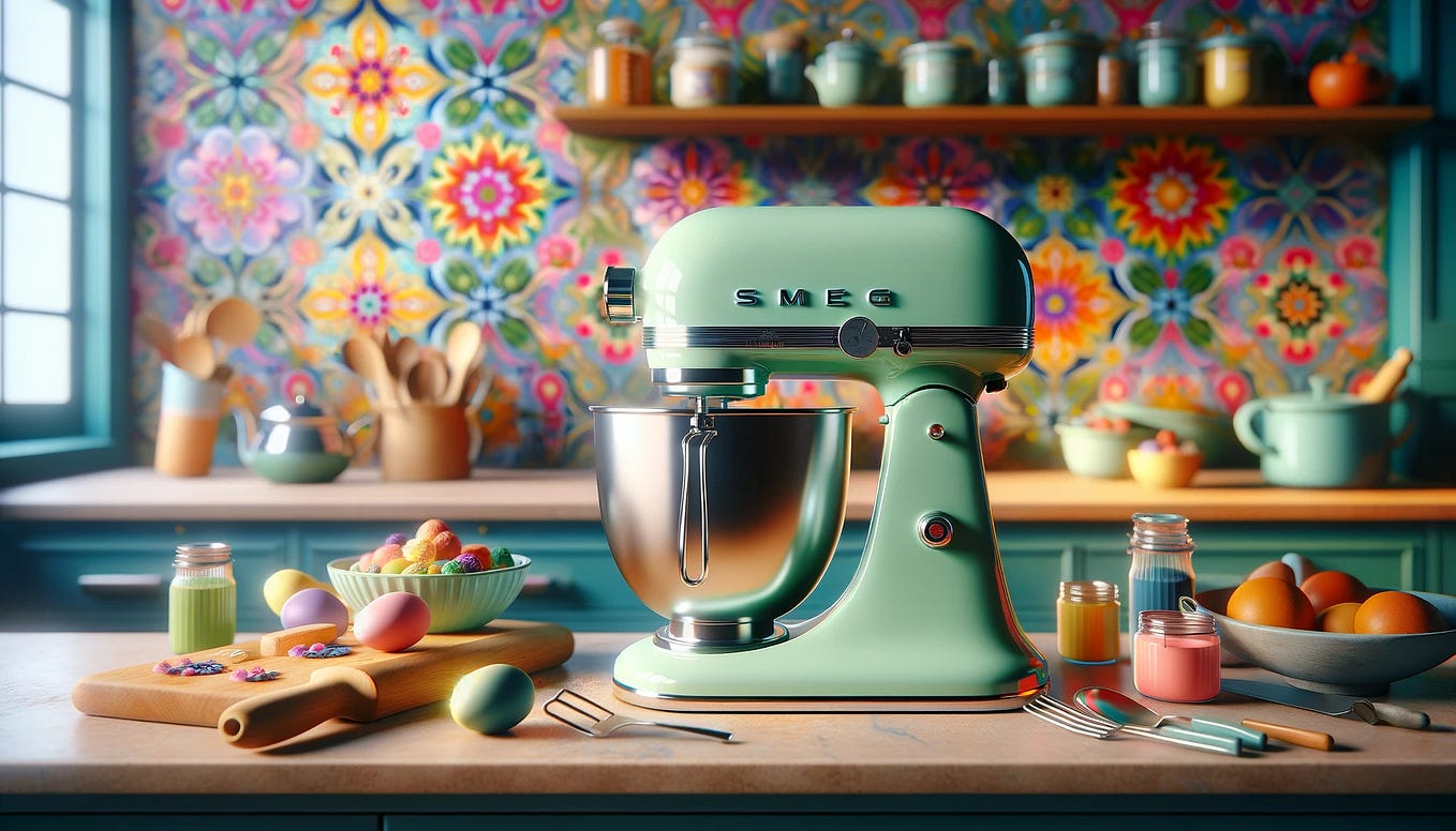The Ultimate Guide to Creating a Colorful Retro Kitchen Escape | by ...