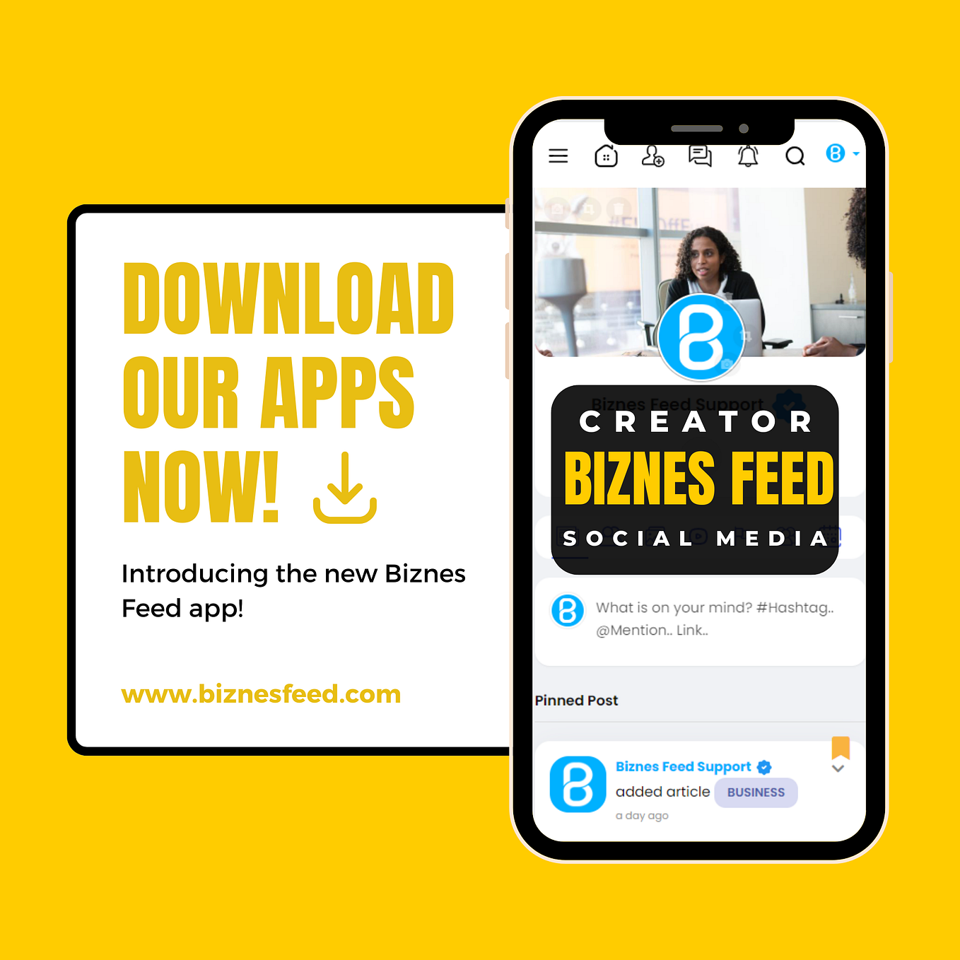 Introducing Biznes Feed: The Ultimate Creator Social Media Platform ...