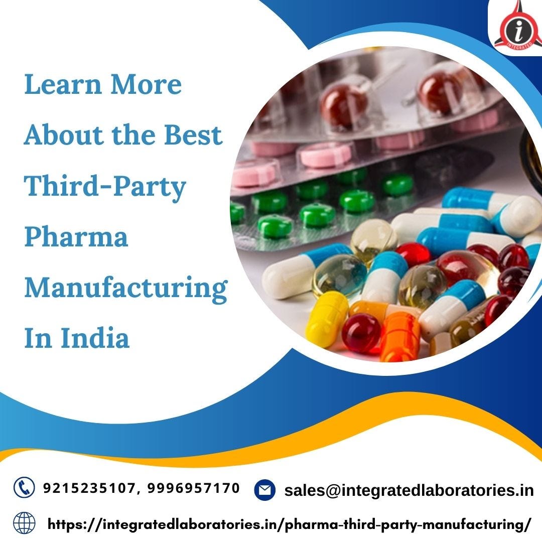 The Best Third Manufacturing Company In India - Integrated Laboratories ...