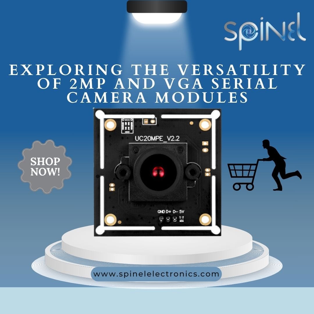 Enhance Your Projects with Serial JPEG Camera Modules and VGA Serial ...