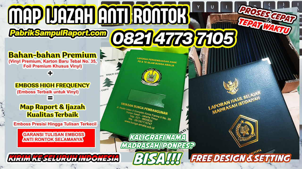 0821–4773–7105 Map Ijazah Sd Sampul Raport di Toraja Utara | by ...