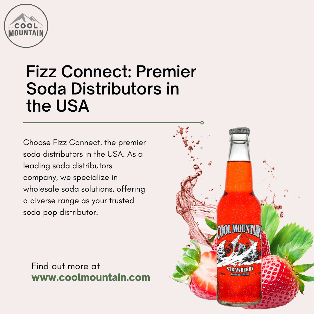 Craft Sodas: Unique Flavors at Cool Mountain Soda - Cool Mountain - Medium