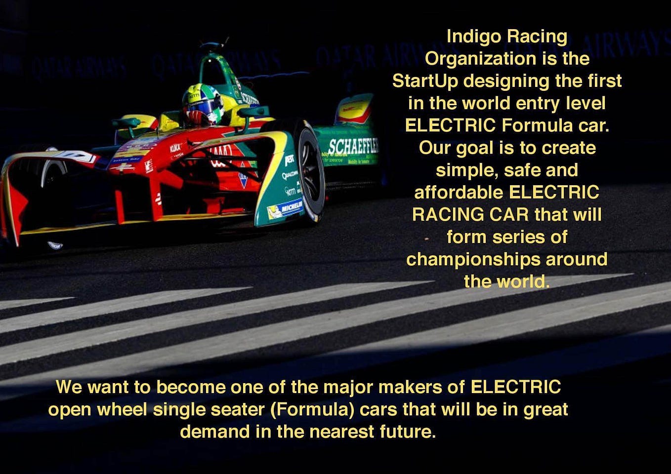 Formula Indigo. Concept. We are going to build a Formula type… | by Indigo Racing | Medium