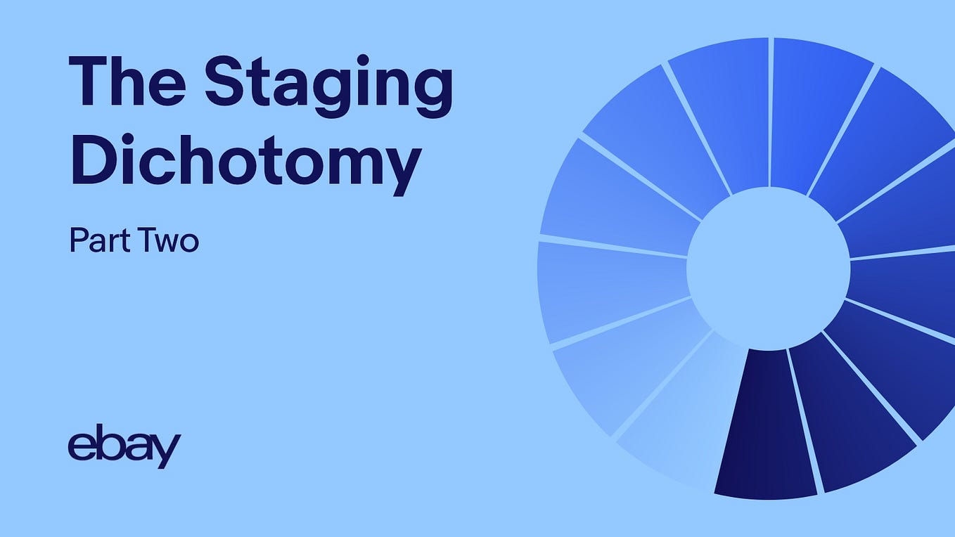 The Staging Dichotomy: Part One. A two-part series on how eBay turned ...
