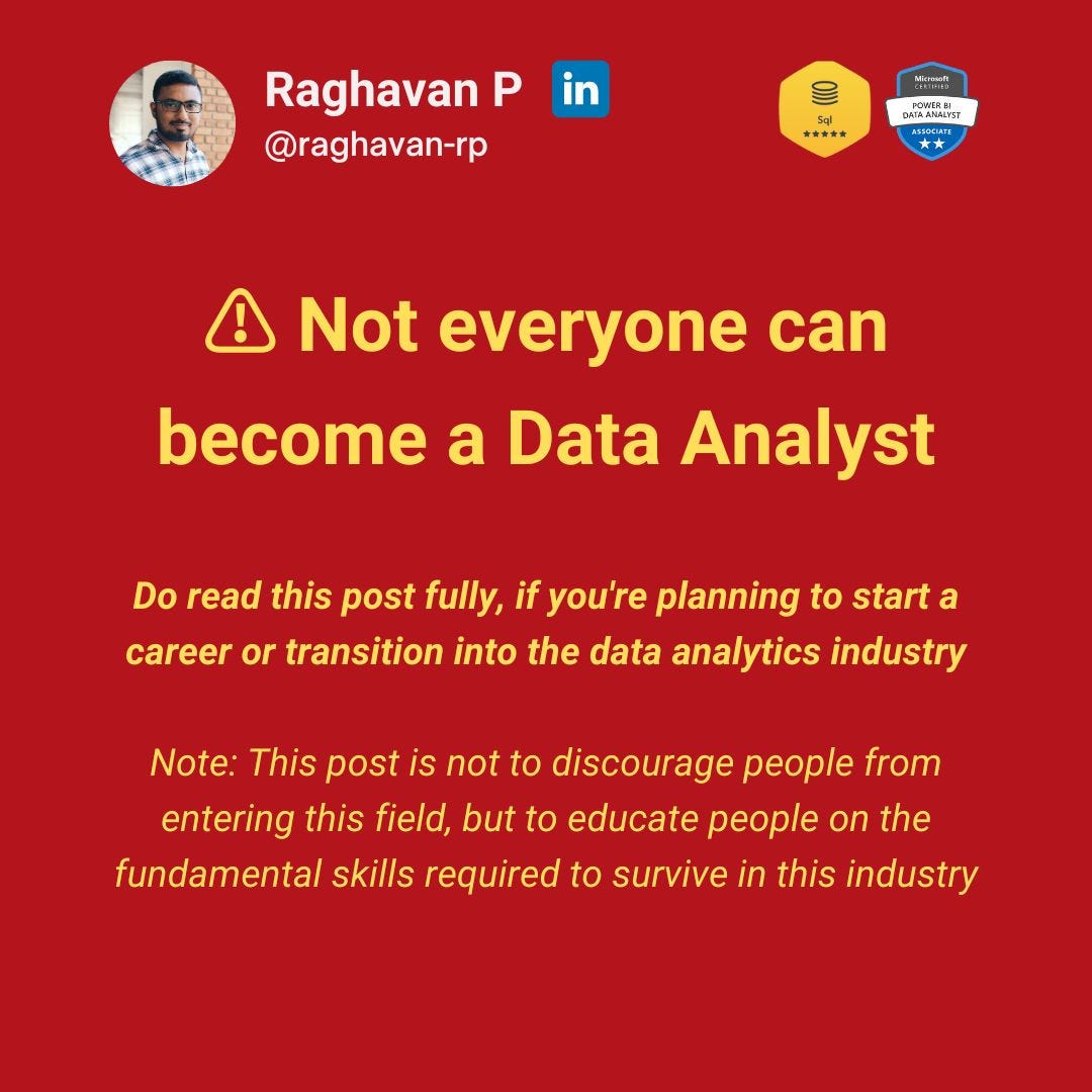 How Does A Data Analyst Job Role Look Like By Raghavan P Medium
