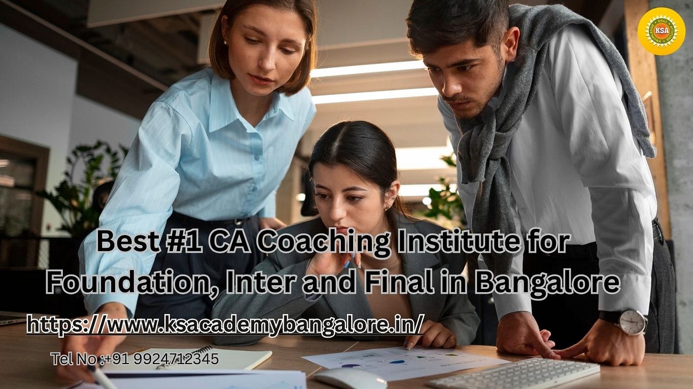 Top 5 CA Coaching Centres in Bellandur, Bangalore | by Jayaprakash ...