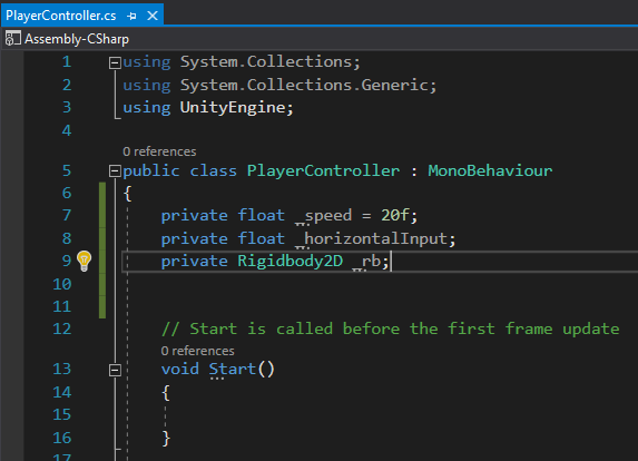 Let’s Make a 2D Character Controller in Unity3D #2 - Kyle Walker - Medium