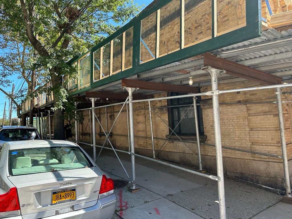 Scaffolding Company in Bronx, NY. Kings Sidewalk Shed & Scaffolding ...
