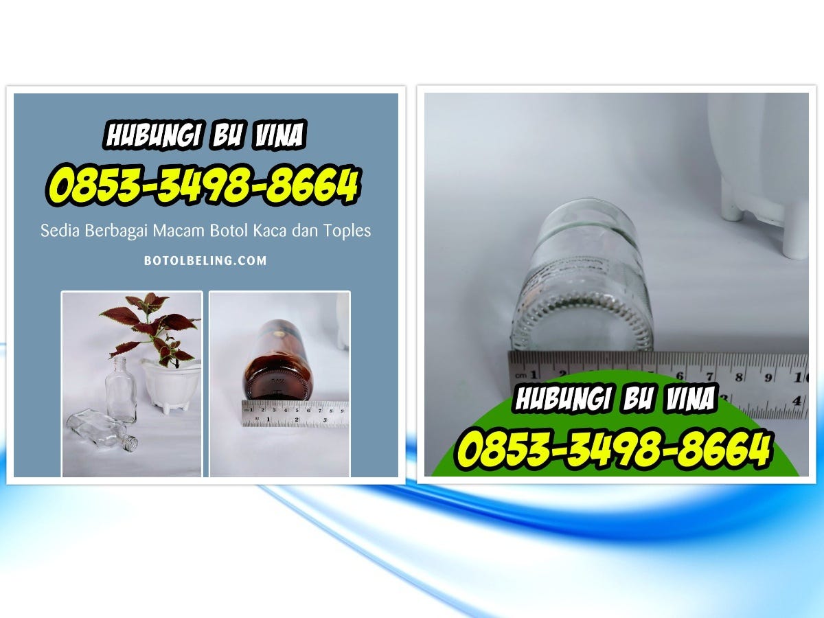 GUDANG 085334988664 Botol Kaca Unik 1 Liter | by Botol Kaca 1 Liter ...