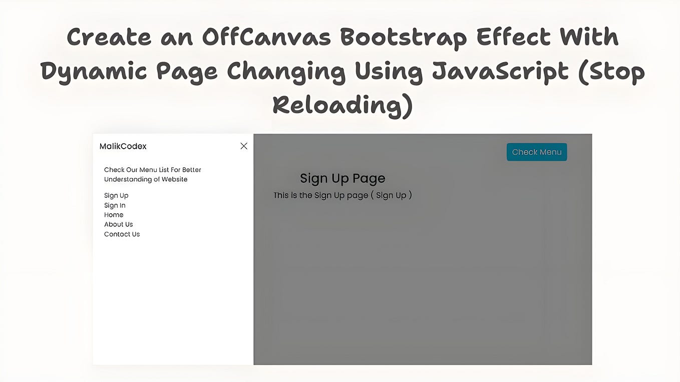 Lets Create A Custom Sign Up Model In Html Css And Javascript With A Login Message On Success 5760