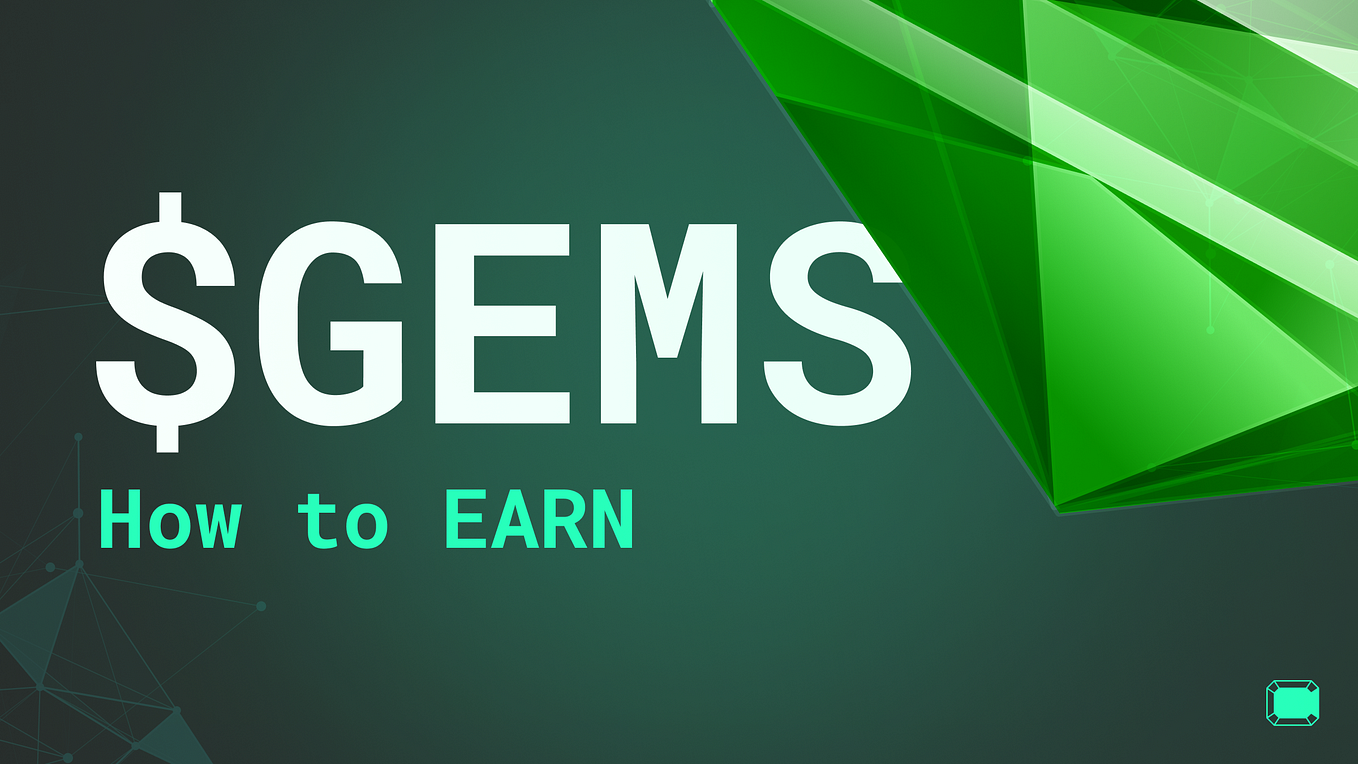 How to Stake $GEMS. How to stake $GEMS and earn up to 20%… | by GEMS ...