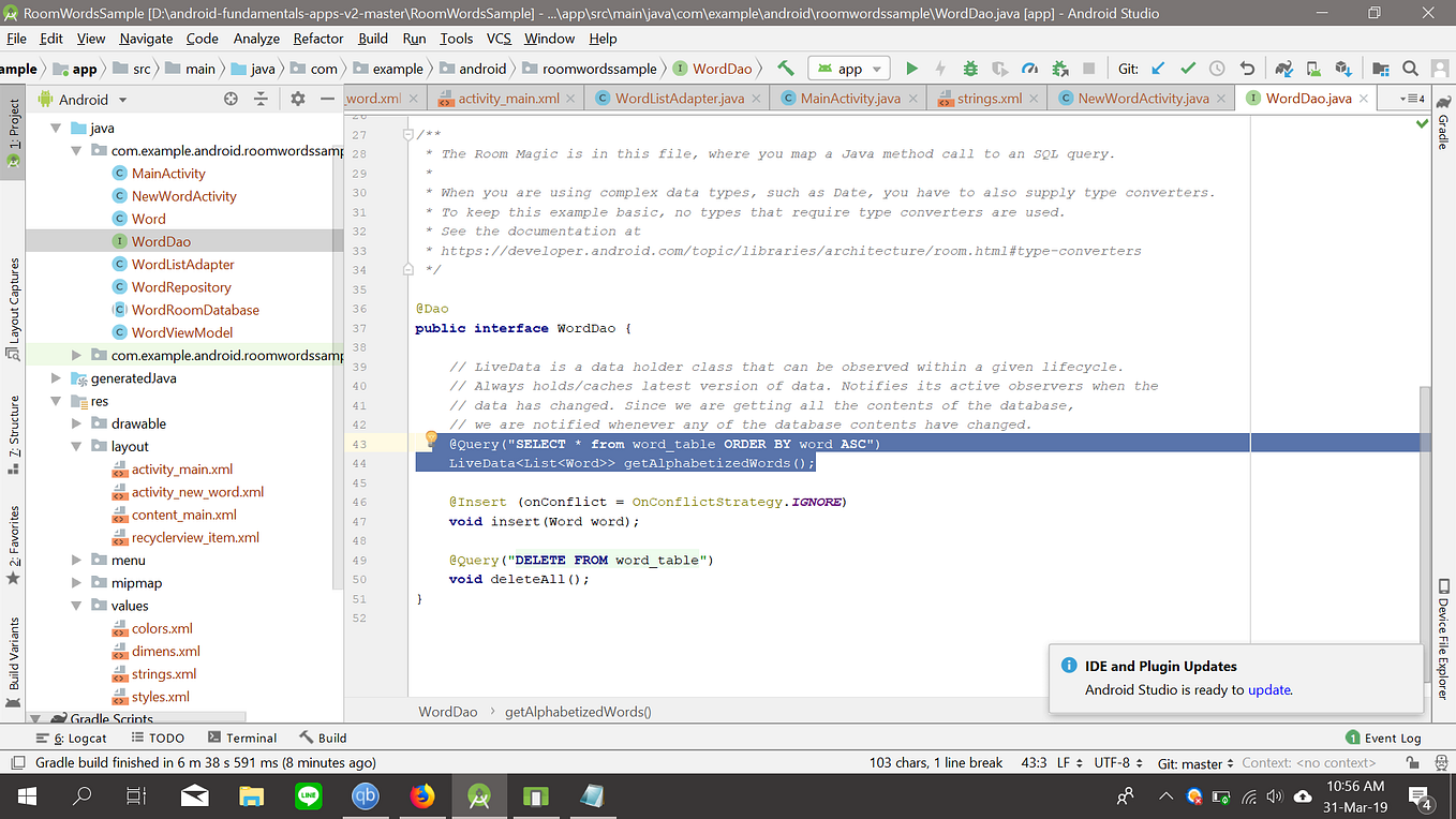 10.1 Part A: Room, LiveData, and ViewModel | by Rachma Widya | Medium