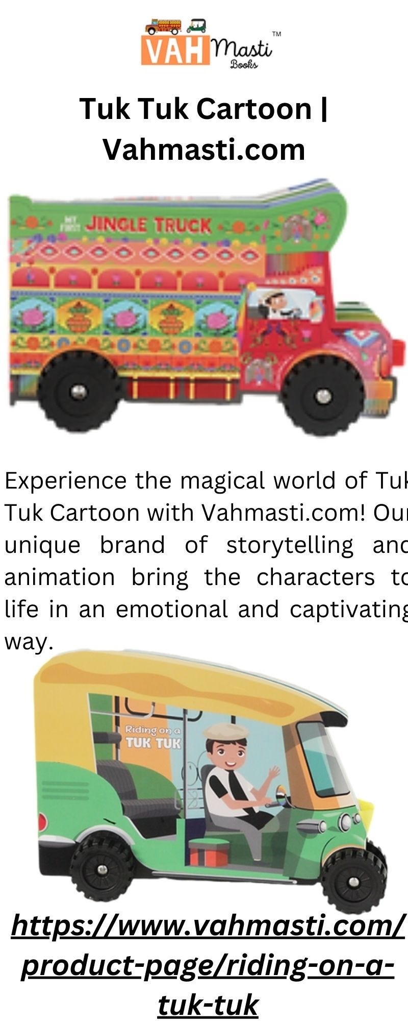 My First Tuk Tuk Book | Vahmasti.com - Vahmasti - Medium