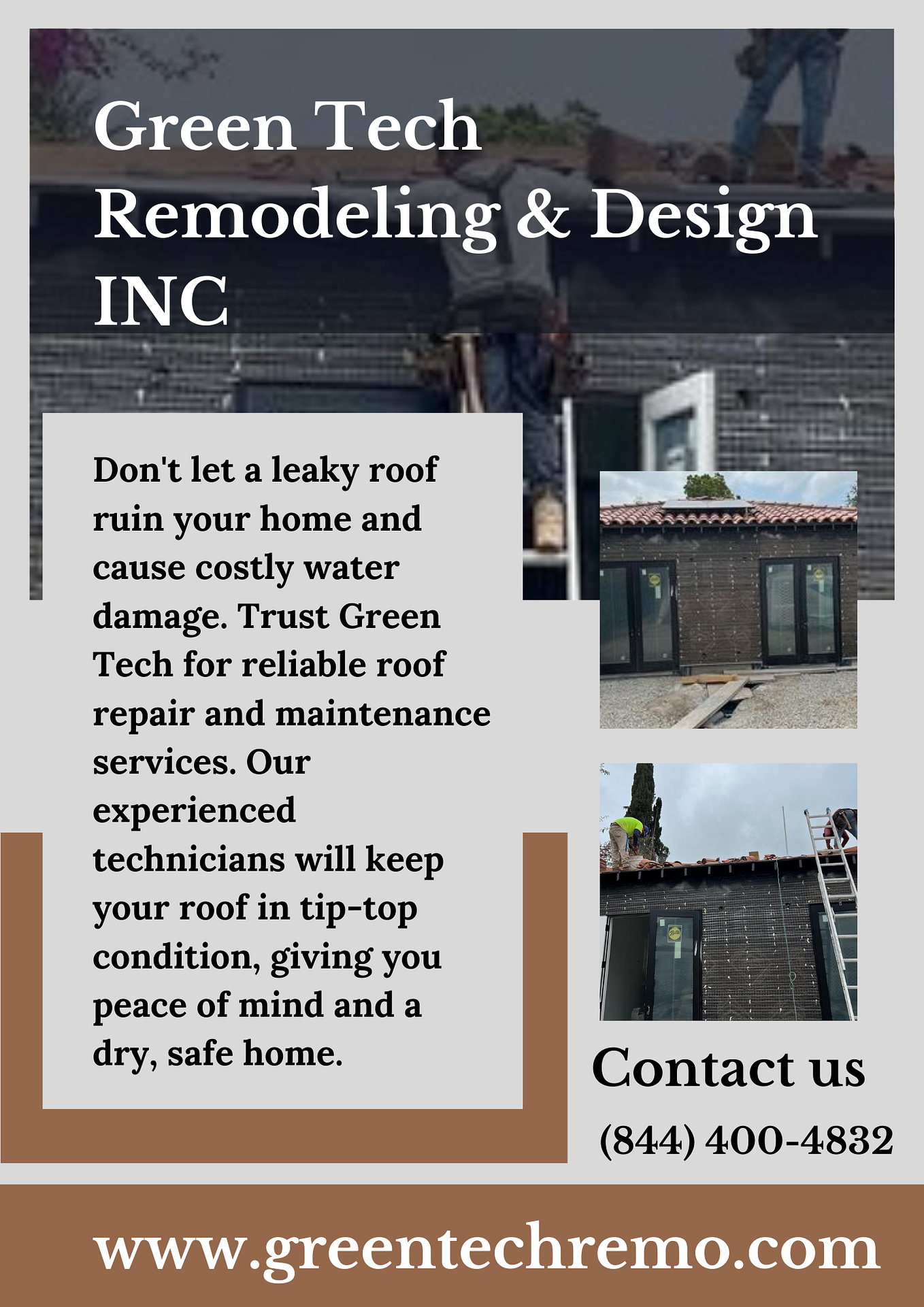 Protect Your Home with Green Tech’s Top-Quality Roofing Solutions ...