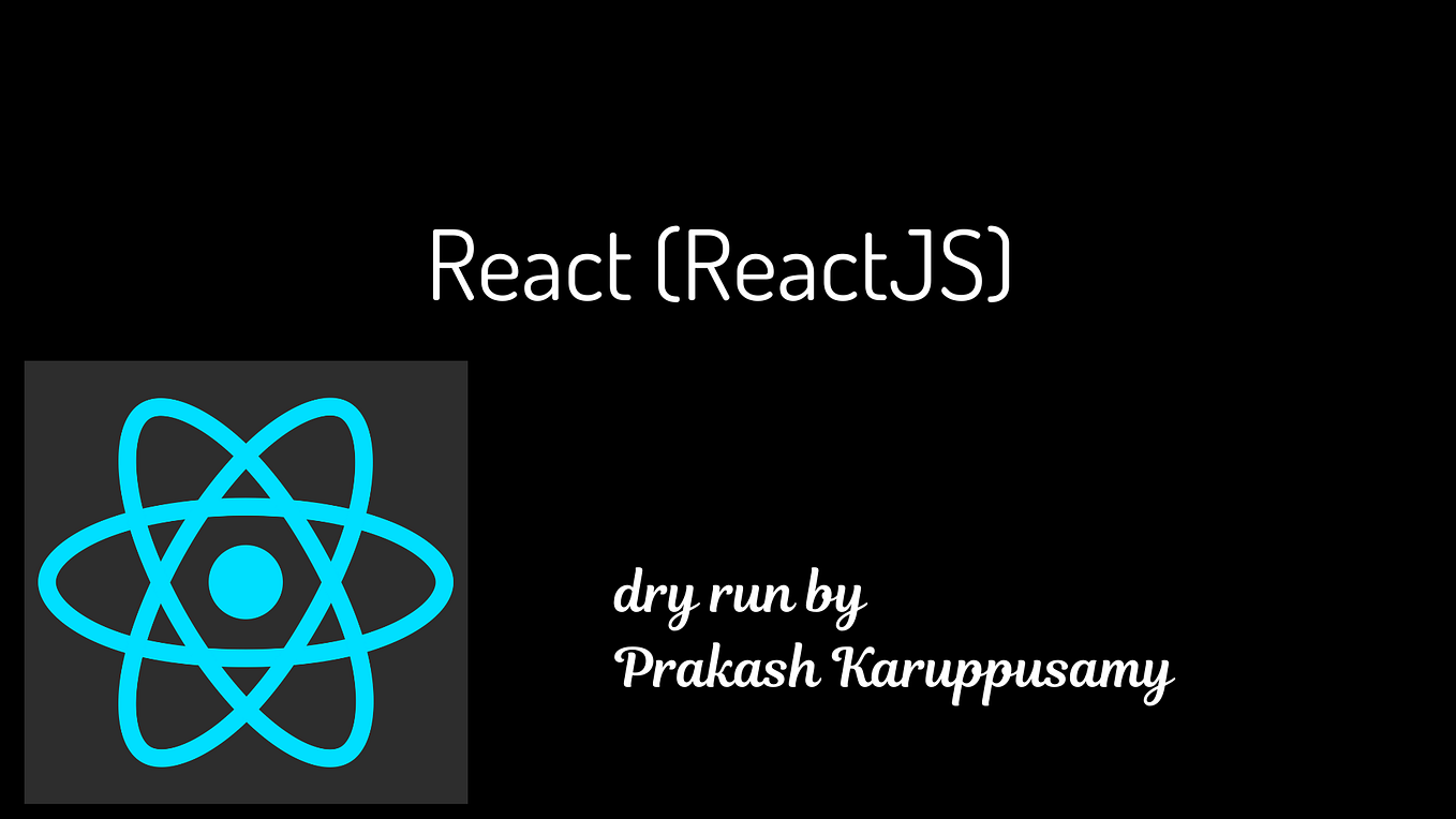 How to Learn React — A roadmap from beginner to advanced | by Srebalaji Thirumalai | We’ve moved ...