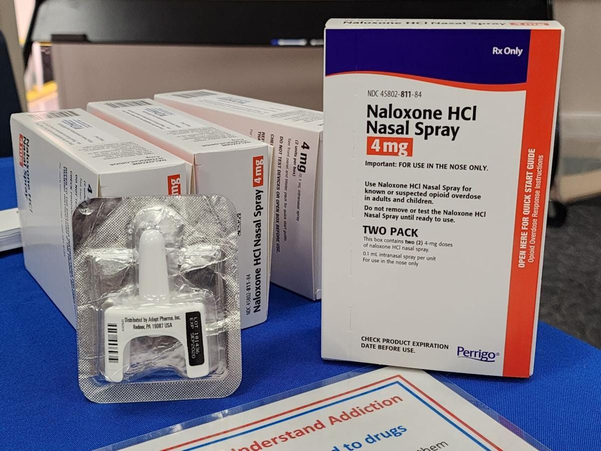 NARCAN® Nasal Spray khasiat kanggo perawatan darurat overdosis opioid ...