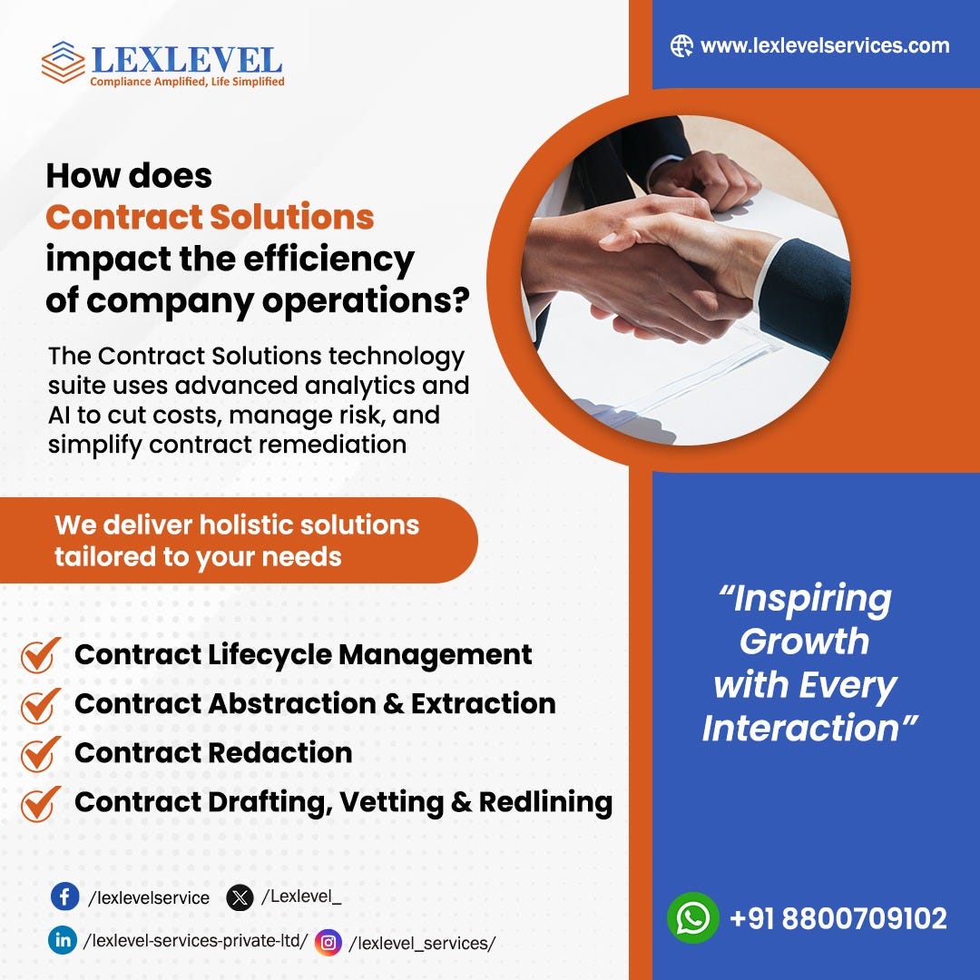 Lexlevel Services: Simplify Contracts with Our Streamlined Contract ...