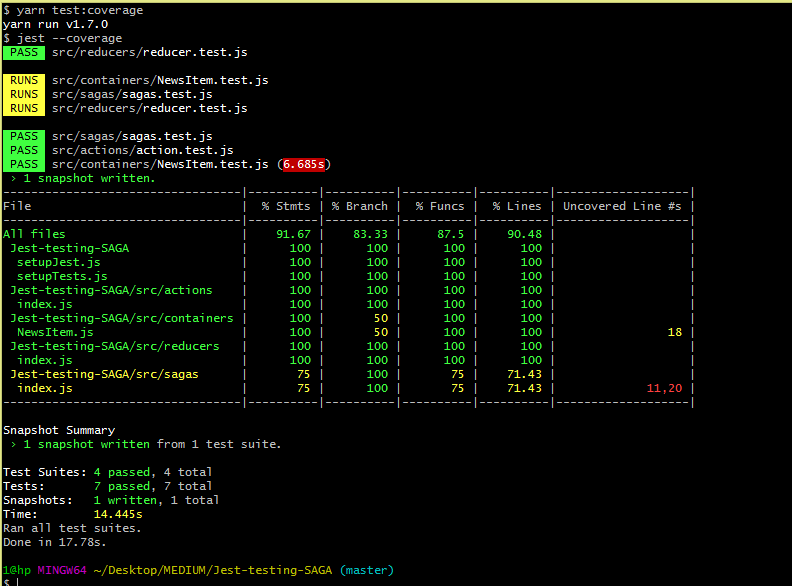 React Redux Saga example app.. Click Here to see a live example of… | by Ron Lavit | Medium