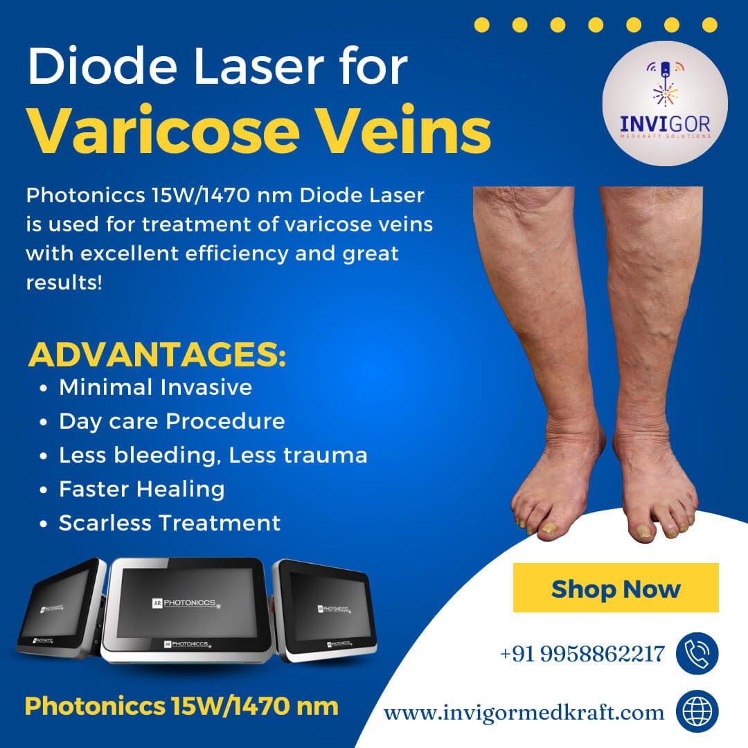 Diode Laser for Piles in India - Invigor Medkraft - Medium